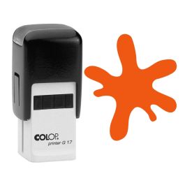 Printer Q17 - 17x17 mm - UV Neon temno oranžna - PET d.o.o.